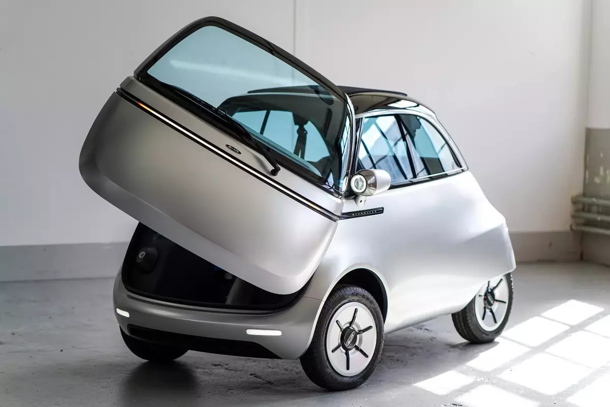 Електричний Microlino став наступником ідей BMW Isetta з дверима-холодильником 3537_2