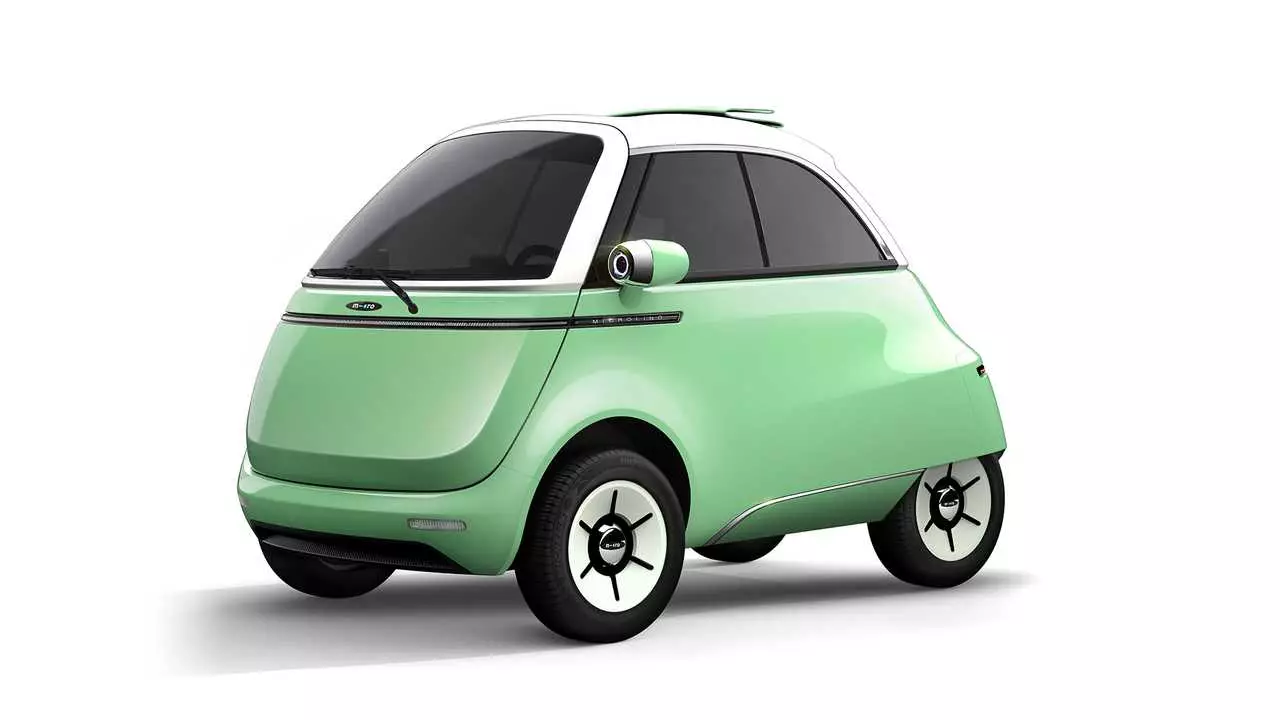 Electric Microlino blev efterträdaren av idéerna om BMW ISETTA med en kylskåpsdörr 3537_7