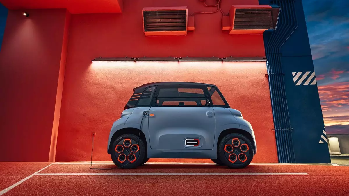 Citroën AMI - 20 elektrik sites €. Onun üçün lazım deyil.