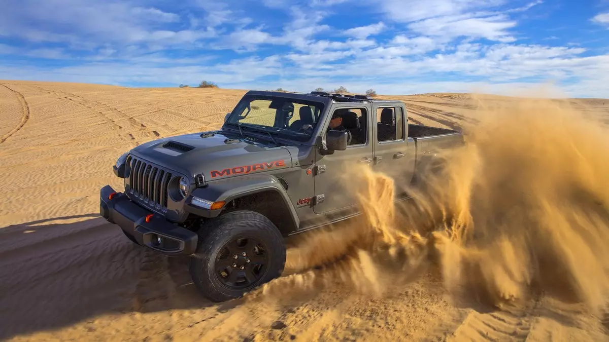 Se på Mojave - Ødelæget Specialkommission Jeep Gladiator 3705_1