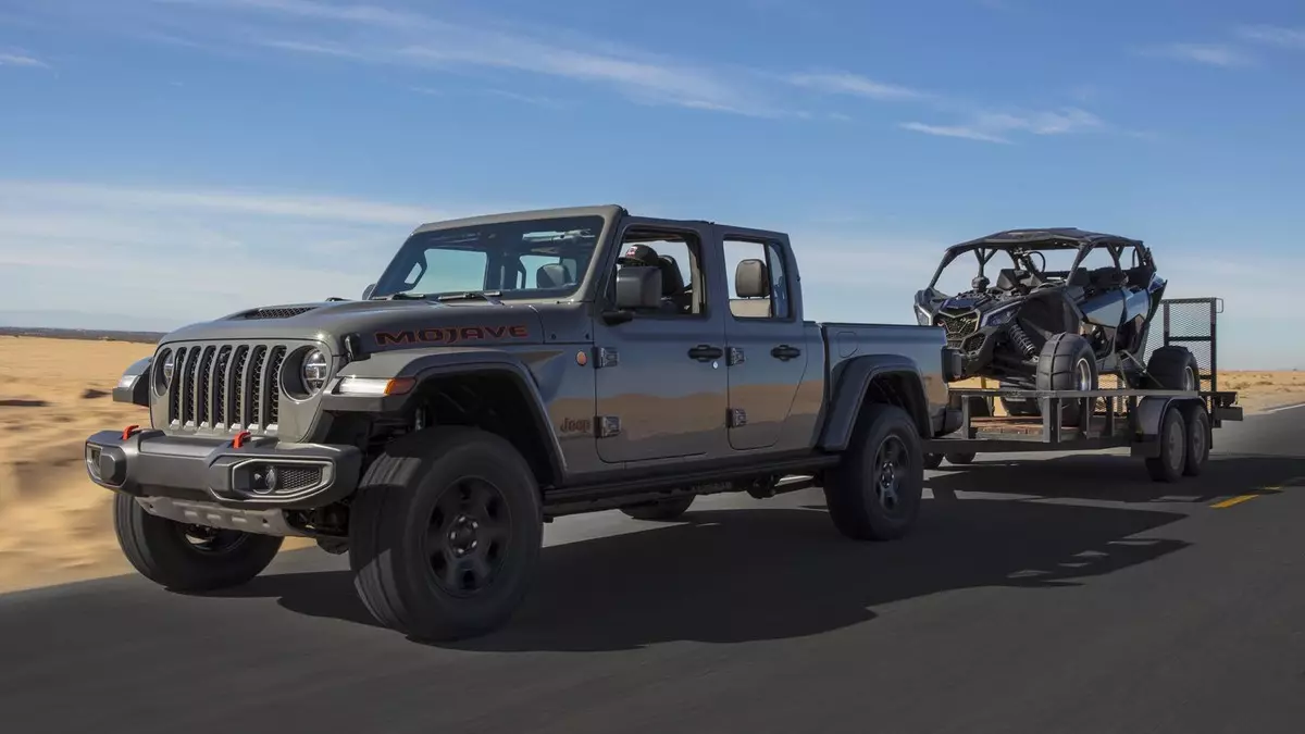 Se på Mojave - Ødelæget Specialkommission Jeep Gladiator 3705_6