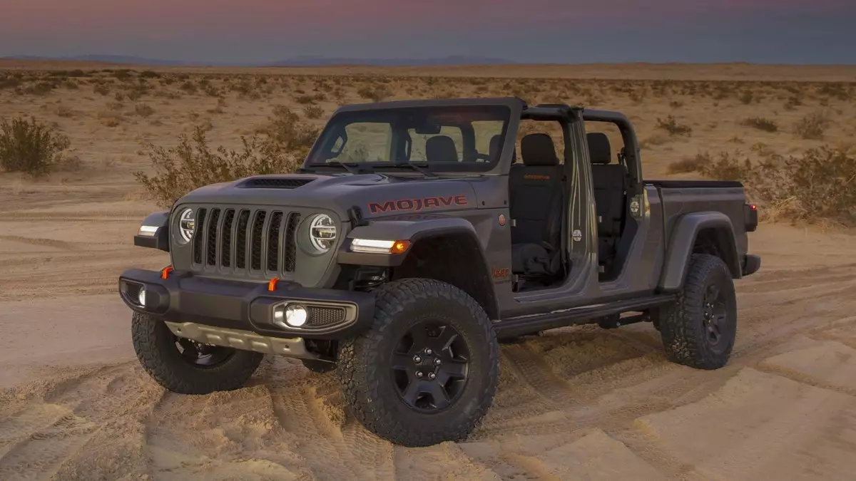 Se på Mojave - Ødelæget Specialkommission Jeep Gladiator 3705_7