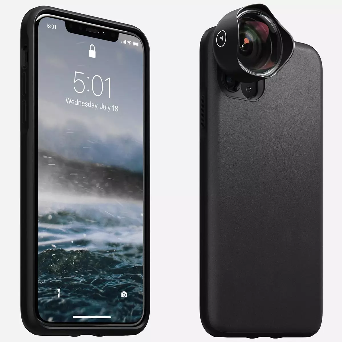 Nomad nuduhake tutup kulit kanggo iPhone 11 lan 11 Pro kanggo wayahe lensa 3712_3
