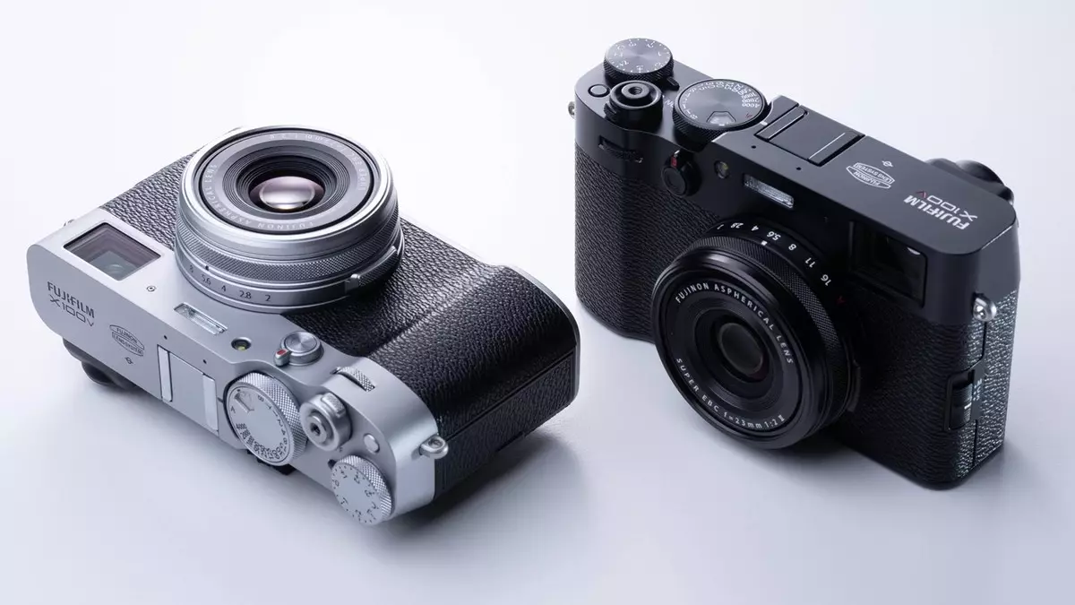 Fujifilm X100V nîşan da - guhertoyek nû ya kamera tevlihev a legendary 3717_4