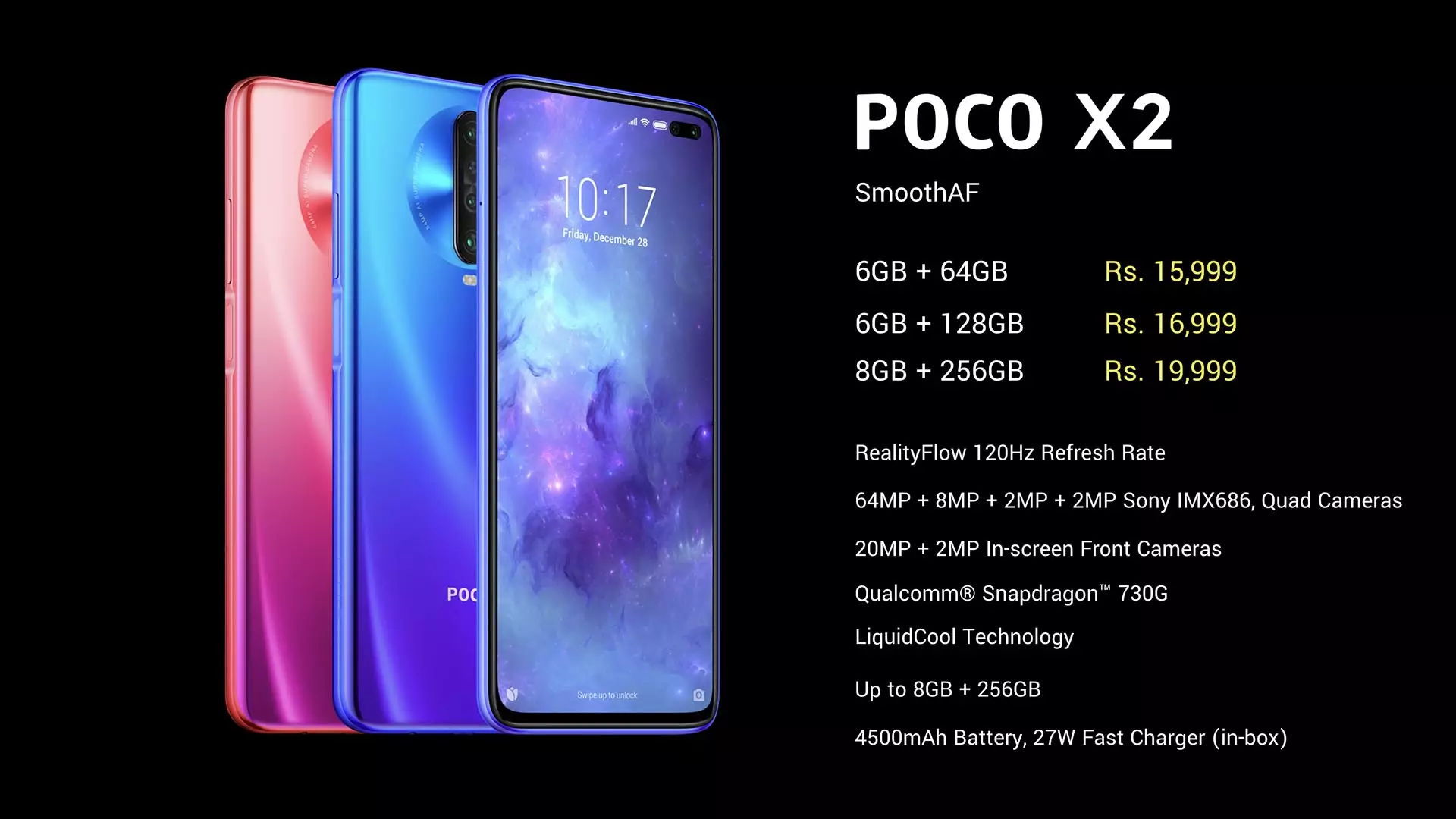 እንግዳ ደግመን አንመሥርት: Pocophone X2 ሬድሚ K30 መሆን ወጣ; 3728_3