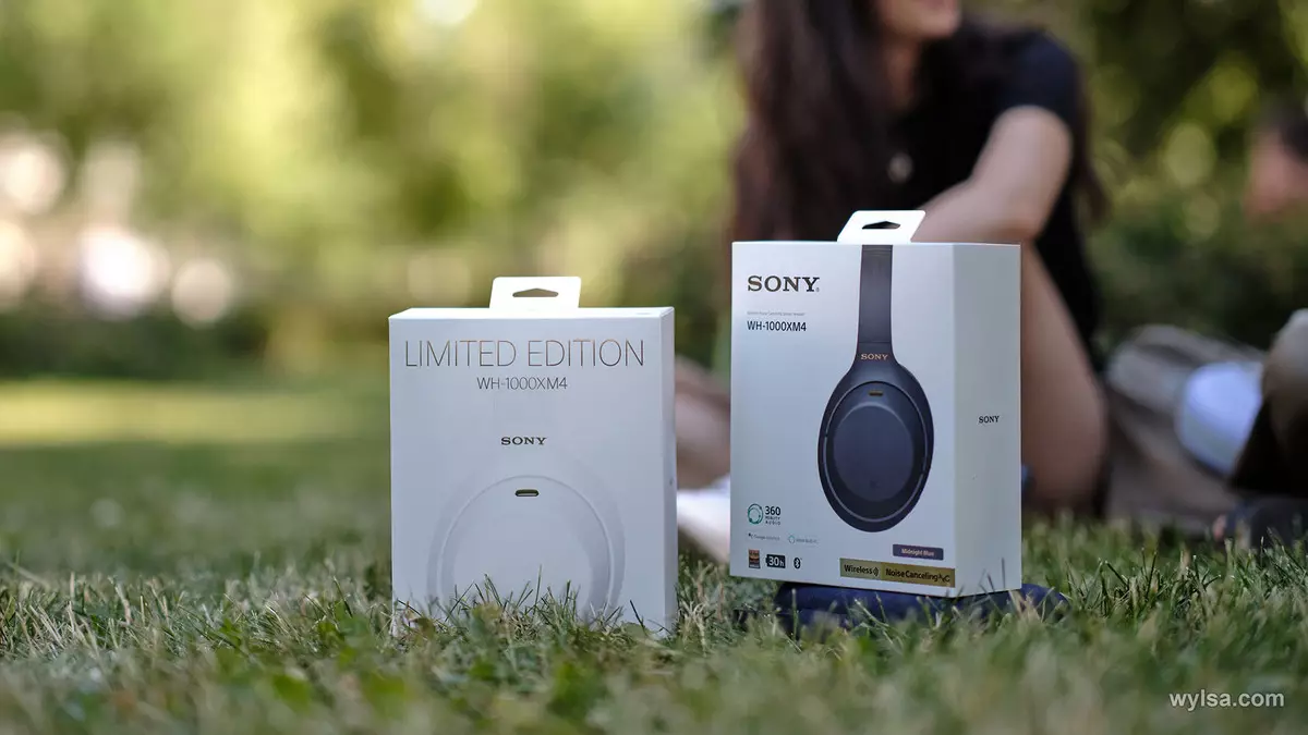Sony Wh-1000XM4: Watch Versi Limned