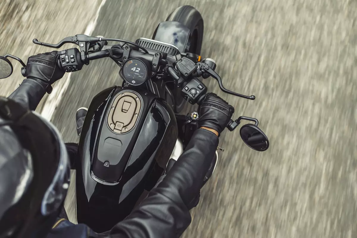 ფოტოკოტი: Brutal Harley-Davidson Sportster S Conquer გული ახალგაზრდა 376_5