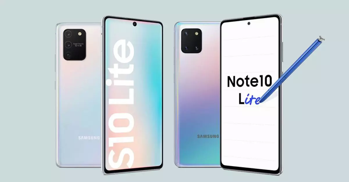 Samsung Galaxy Note10 Lite deher: "Kważi" prominenti mal-pinna S