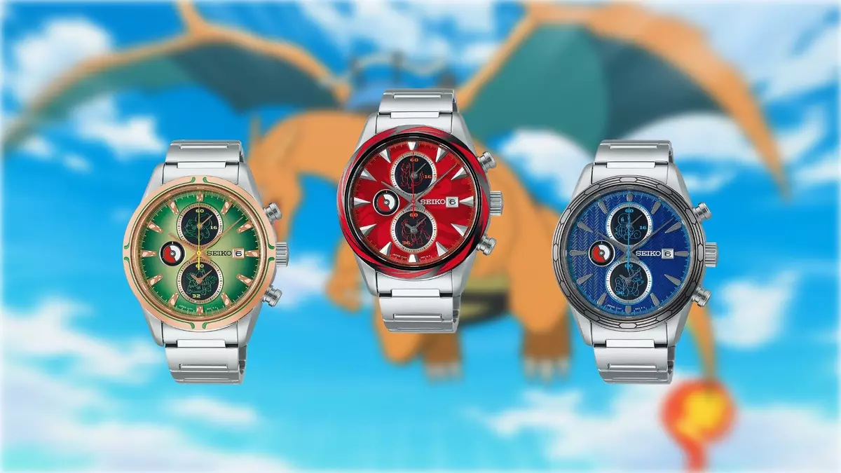 Seiko воведе ограничена колекција на часовници со Pokemones