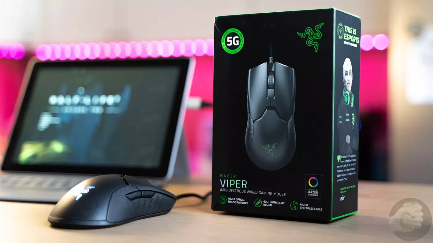 Razer Viper ئويۇن چاشقىنىنىڭ ئومۇمىي كۆرۈنۈشى: تېيىلىشسىز ئوق چىقىرىش 4180_1