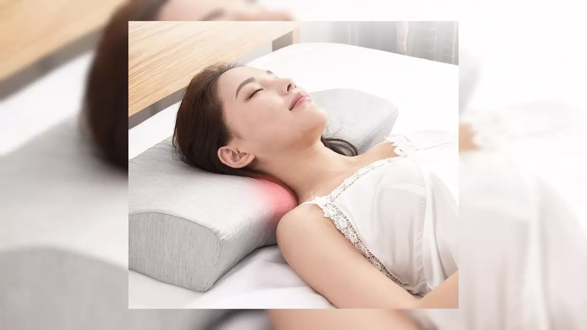 Xiaomi স্পিকার এবং massager একটি সঙ্গে একটি 