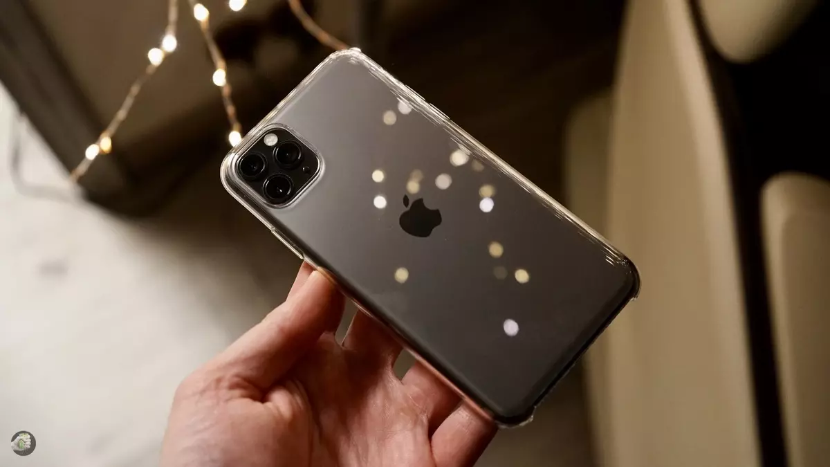 Apple transparan Ka Apèsi sou lekòl la pou iPhone 11 Pro Max 4309_0