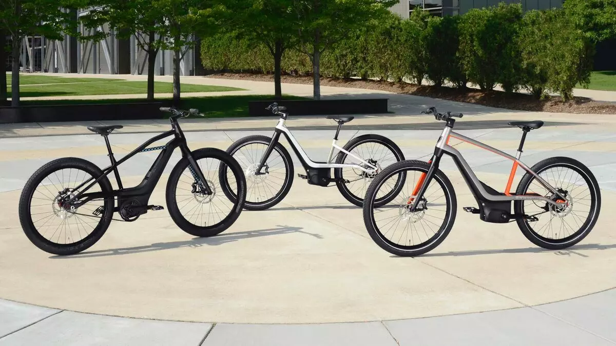 Harley-Davidson introduziu bicicletas elétricas. Preço - de US $ 3000 a US $ 5000 4334_0