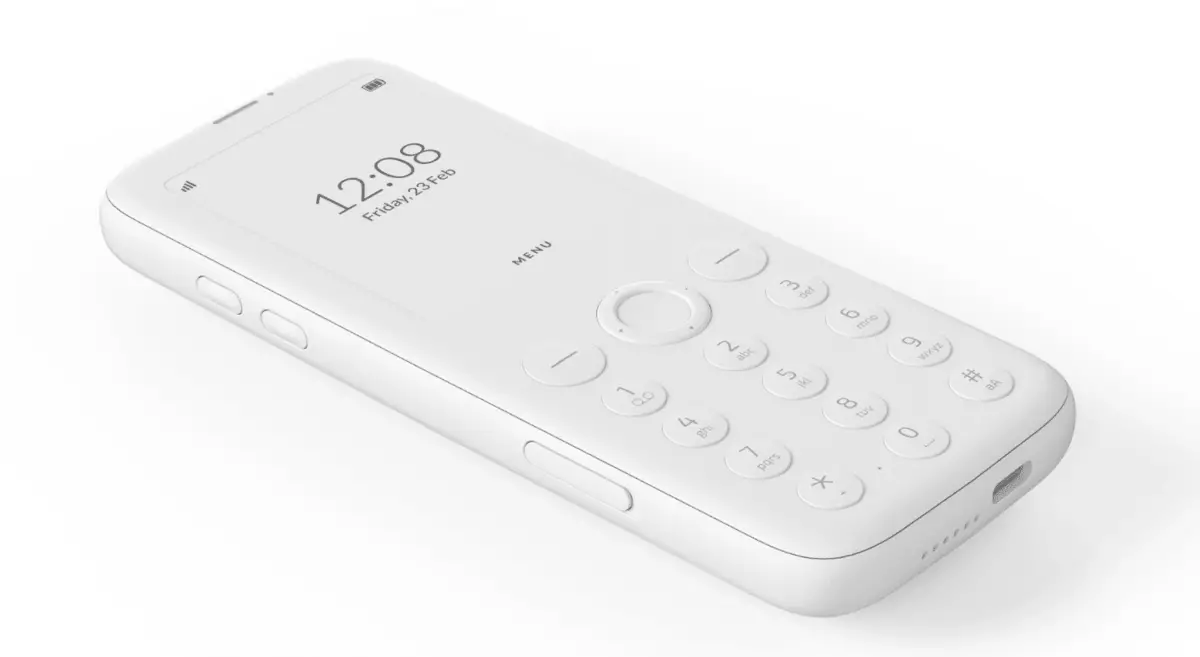 Drøm Sociophoba: minimalistisk telefon uten sosialt nettverk 4402_2