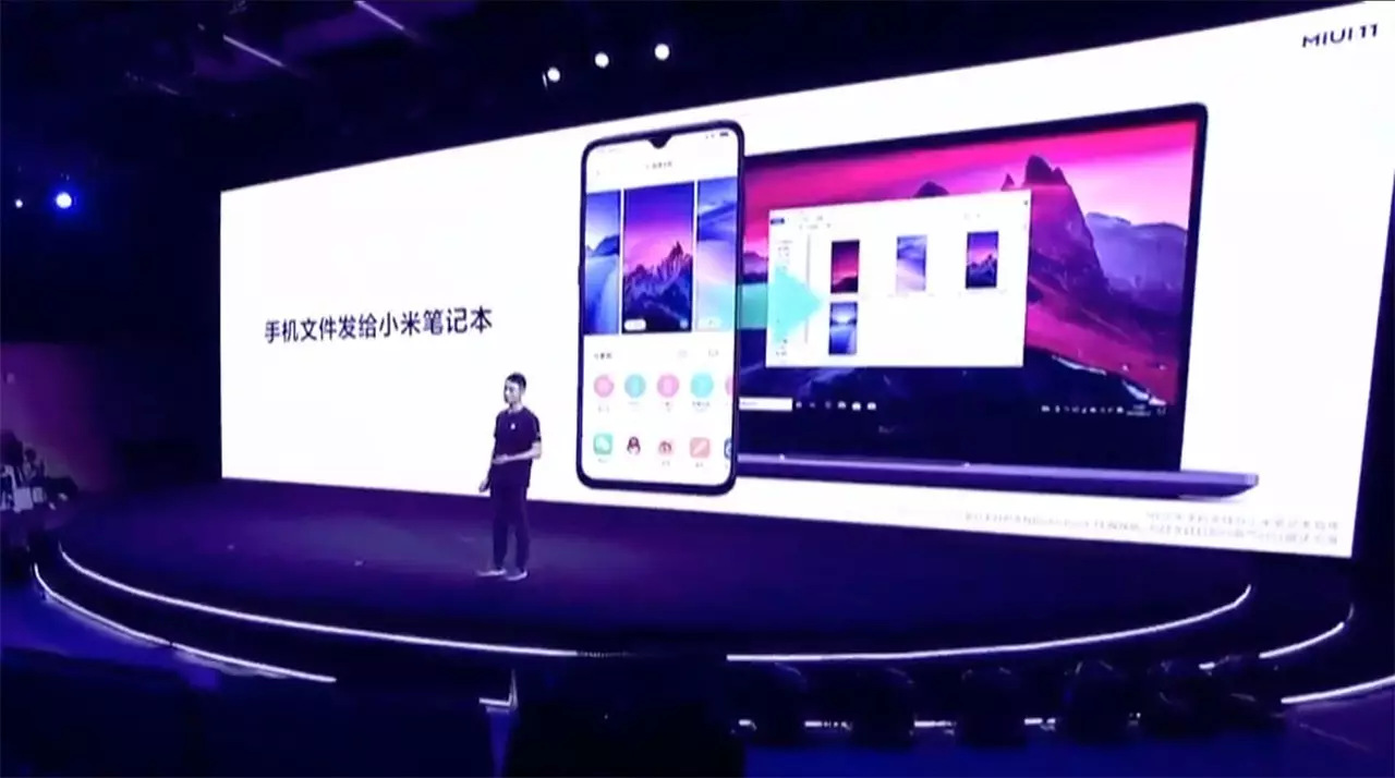 Xiaomi menunjukkan telefon pintar dengan skrin panel hadapan 180% 4472_8