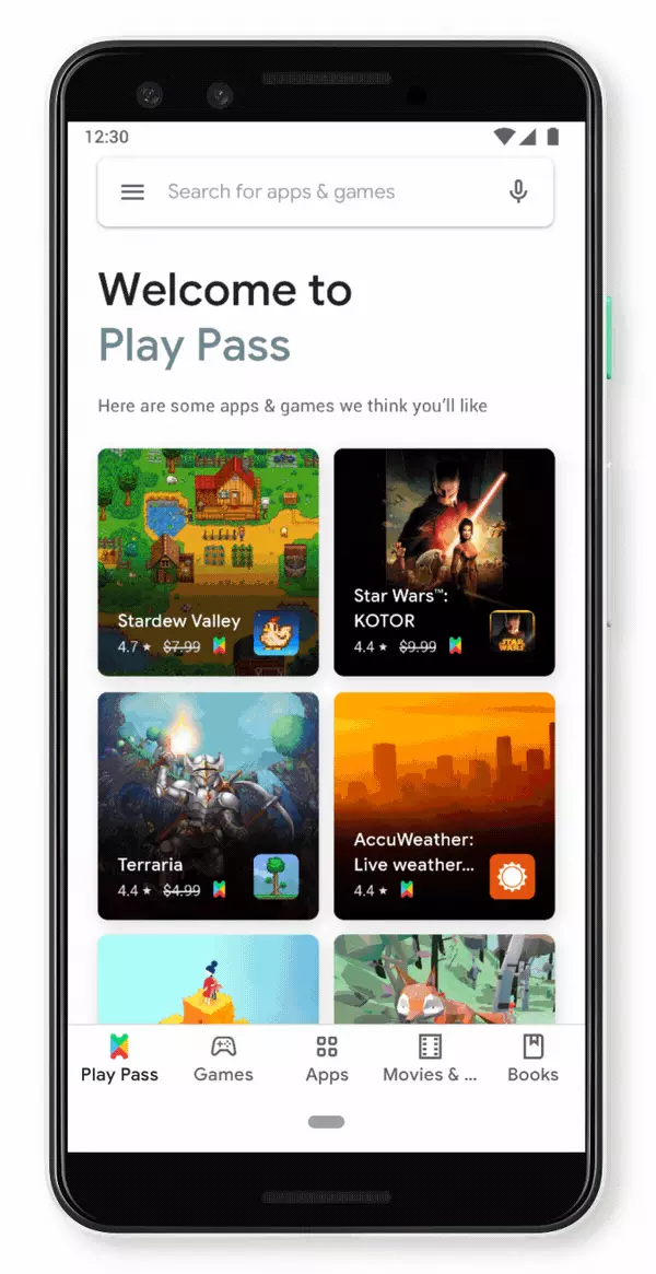 Google tniedi servizz b'abbonament għal-logħob u apps fl-ispirtu ta 'Apple Arcade 4474_1