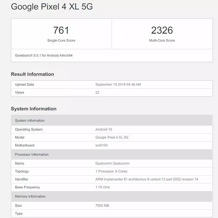 Semua ciri Google Pixel 4 Leaked to the Presentation 4580_5
