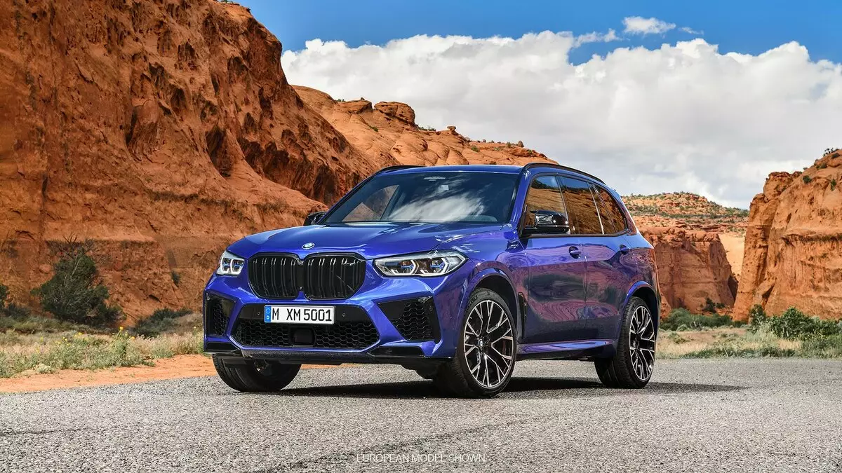 Snažni Boomer: Čekanje na vrh BMW X5 m 2020 4636_0