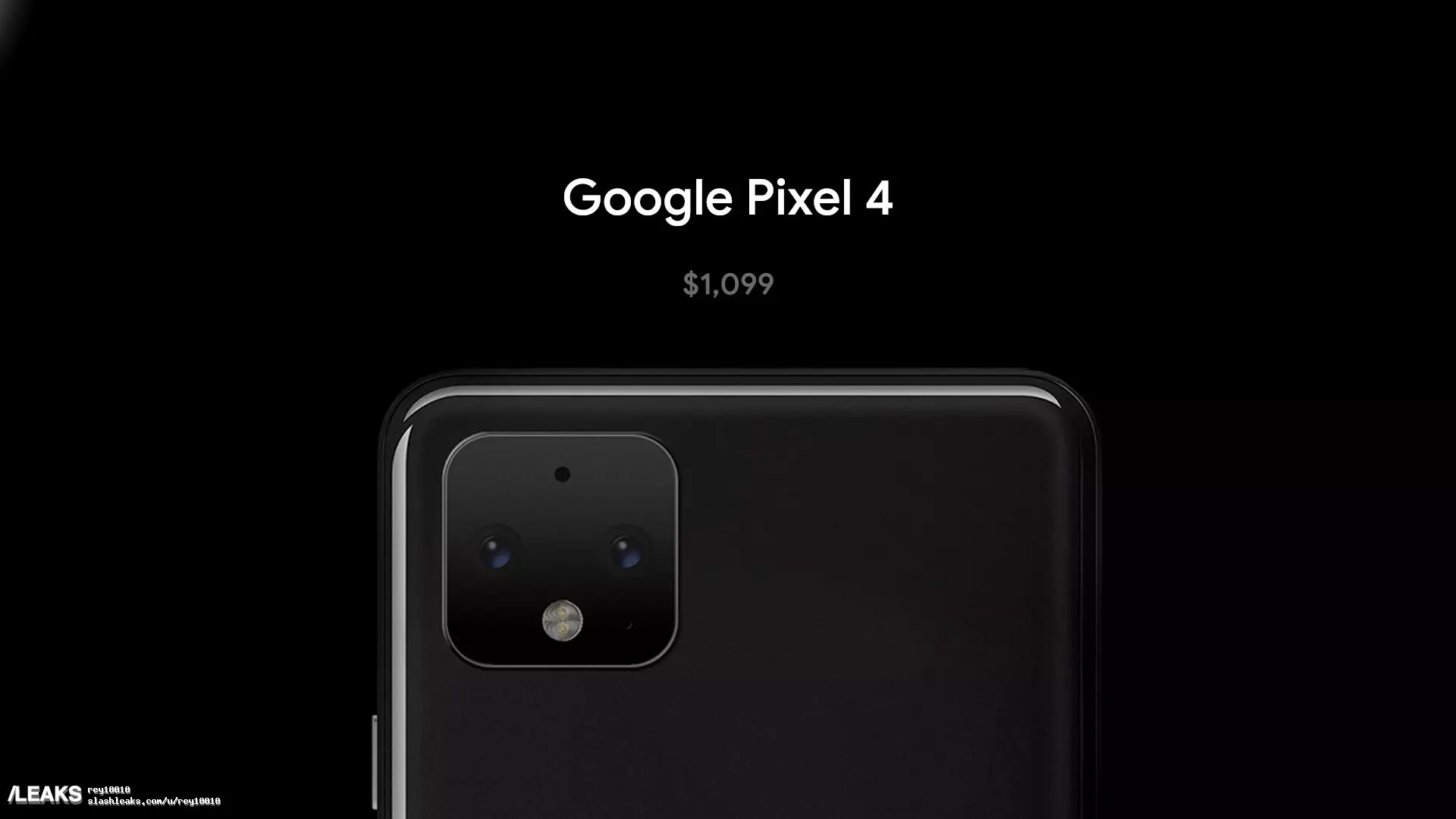 Изслушване: Google Pixel 4 ще се повиши цената с $ 300 4845_1