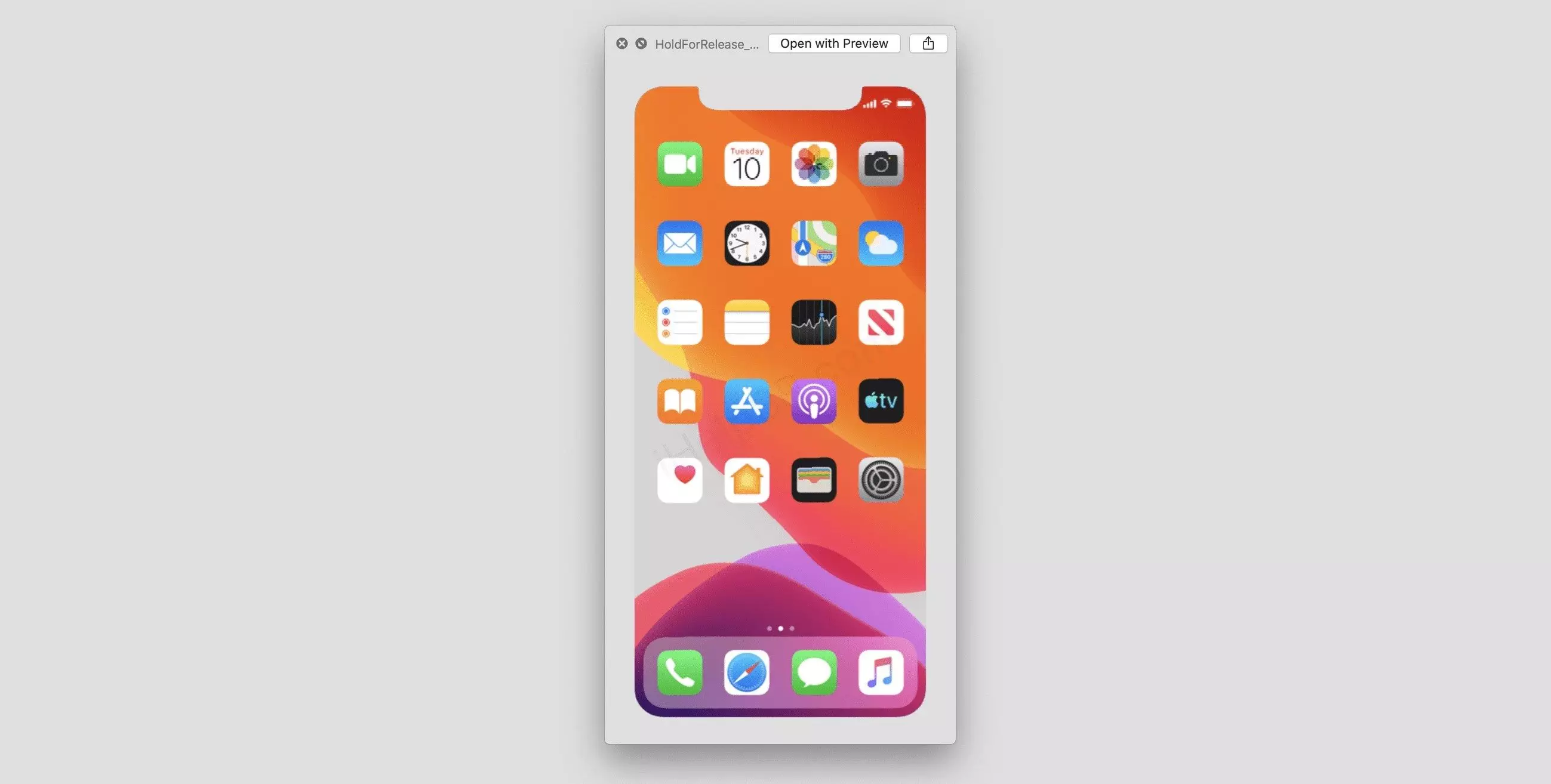 iPhone 11 នាពេលអនាគតនឹងទទួលបានការបង្ហាញដូចគ្នានឹង Samsung Galaxy Note10 4855_1