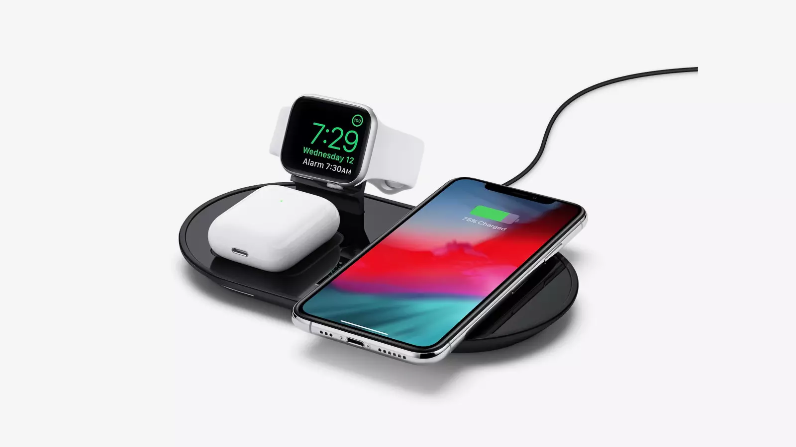 Alternativa AirPower: Apple je začel prodaja brezžičnega polnjenja Mophie 4909_0