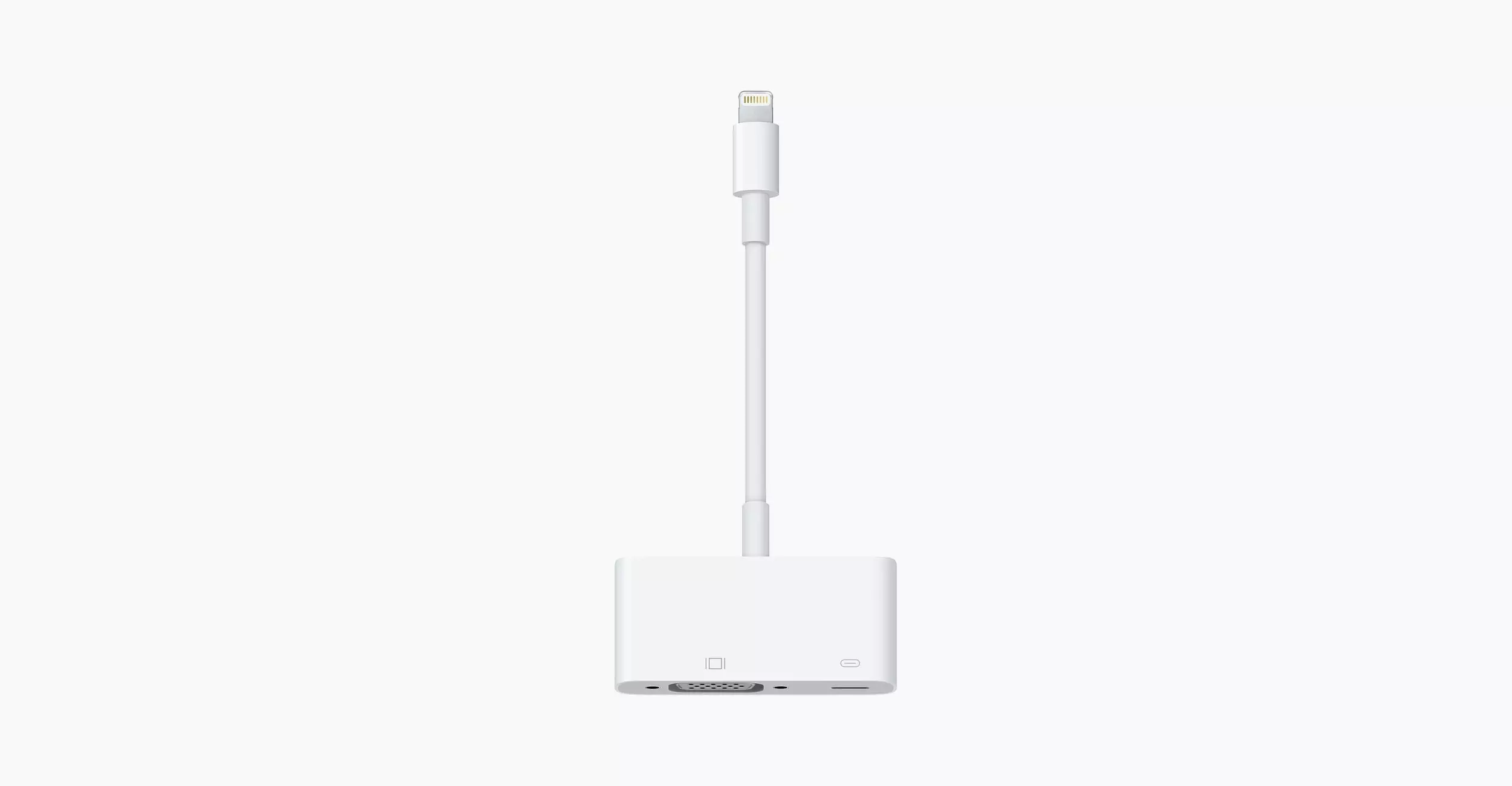 Apple Computer ที่ถูกที่สุดคืออะแดปเตอร์สำหรับ iPhone และ iPad 4954_0
