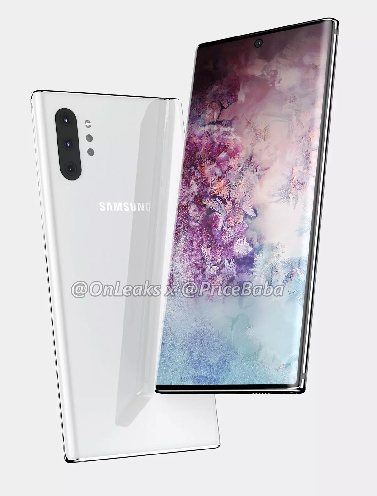 Läckage: Vad proversionen av Samsung Galaxy Note 10 kommer att se ut 5251_1