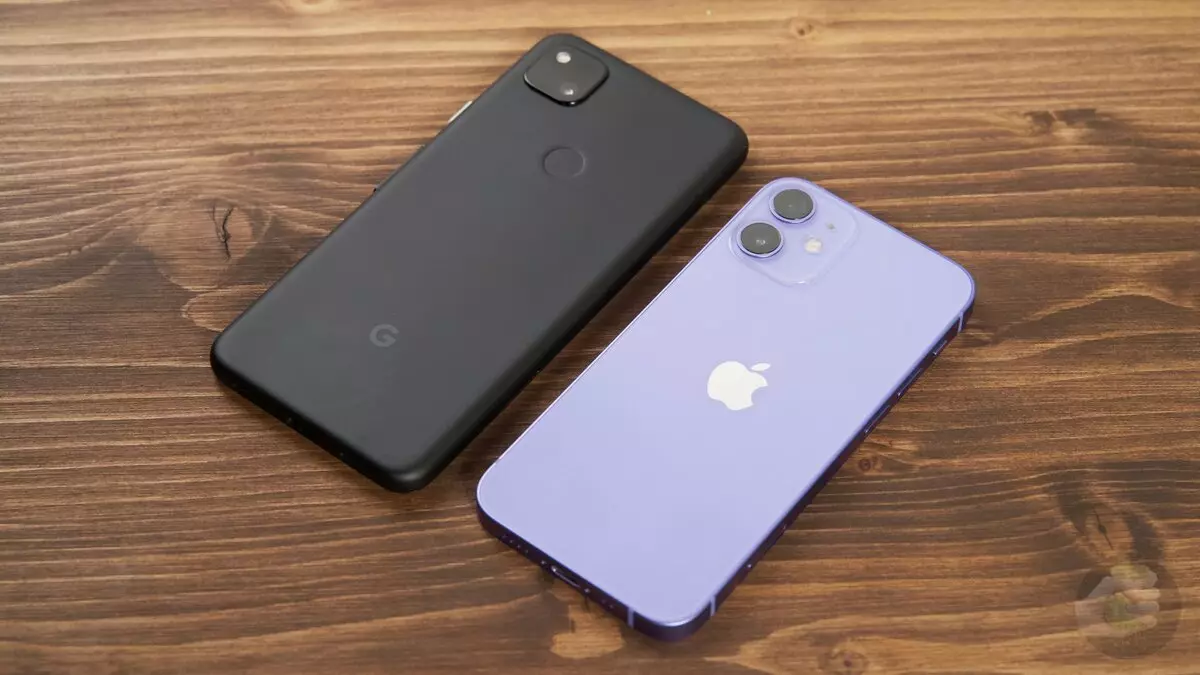 Ποιο μωρό είναι καλύτερο: Σύγκριση Google Pixel 4A και iPhone 12 Mini 531_5