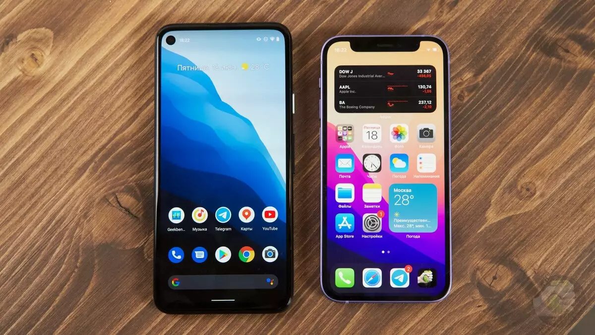 Ποιο μωρό είναι καλύτερο: Σύγκριση Google Pixel 4A και iPhone 12 Mini 531_9