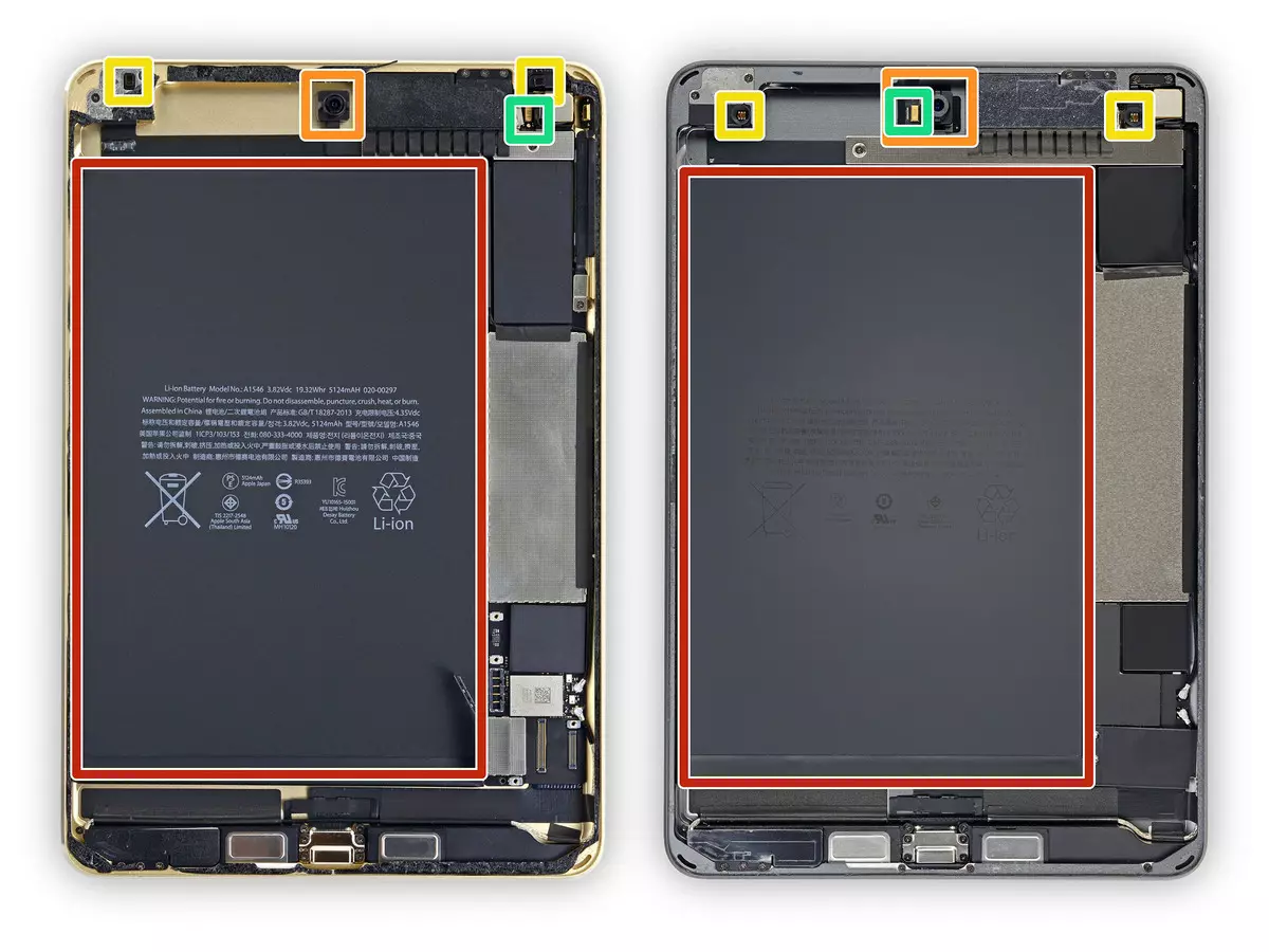 Ifixit-erikoispiirteet puretaan iPad ilmaa ja mini 5, tarkkailun ylläpitävyydestä 5464_2