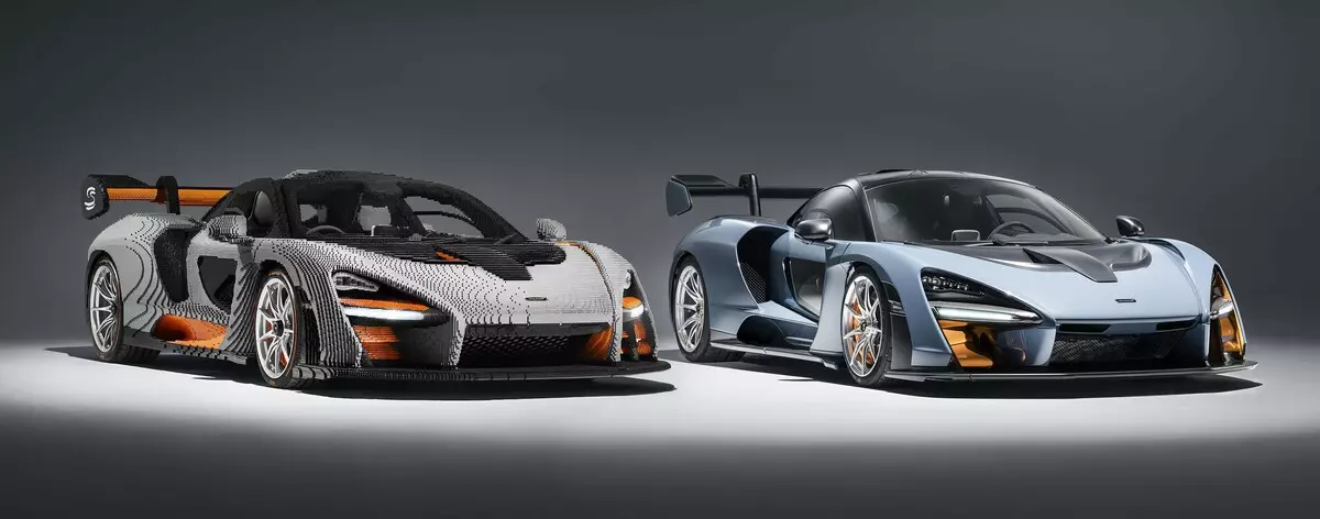 Kunyangwe zuva: yakazara-sited hypercar mclaren senna kubva kuLogo 5487_0