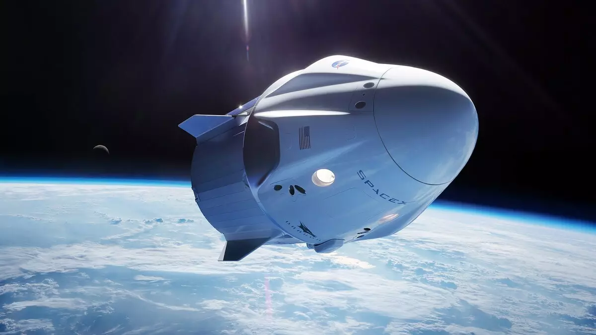 De monopolies fan Roskosmos kamen it ein: Spacex Crew Dragon-ducklings oan 'e ISS 5582_0
