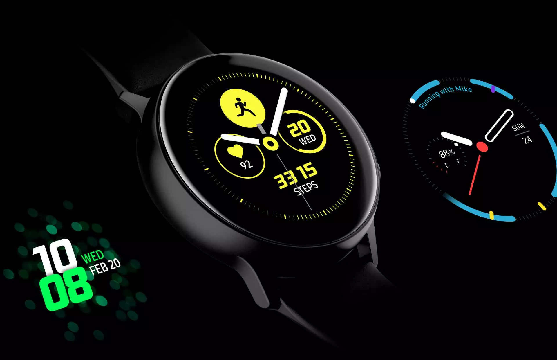 Minimalistic Samsung Galaxy Watch Active Messen Sie Ihren Druck 5627_5