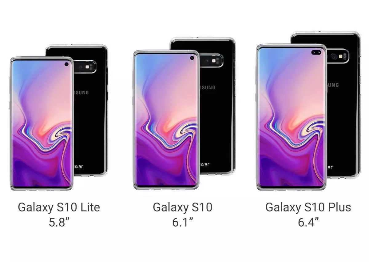 Samsung Galaxy S10 လိုင်းတစ်ခုလုံး၏အသေးစိတ်အင်္ဂါရပ်များ 5649_2