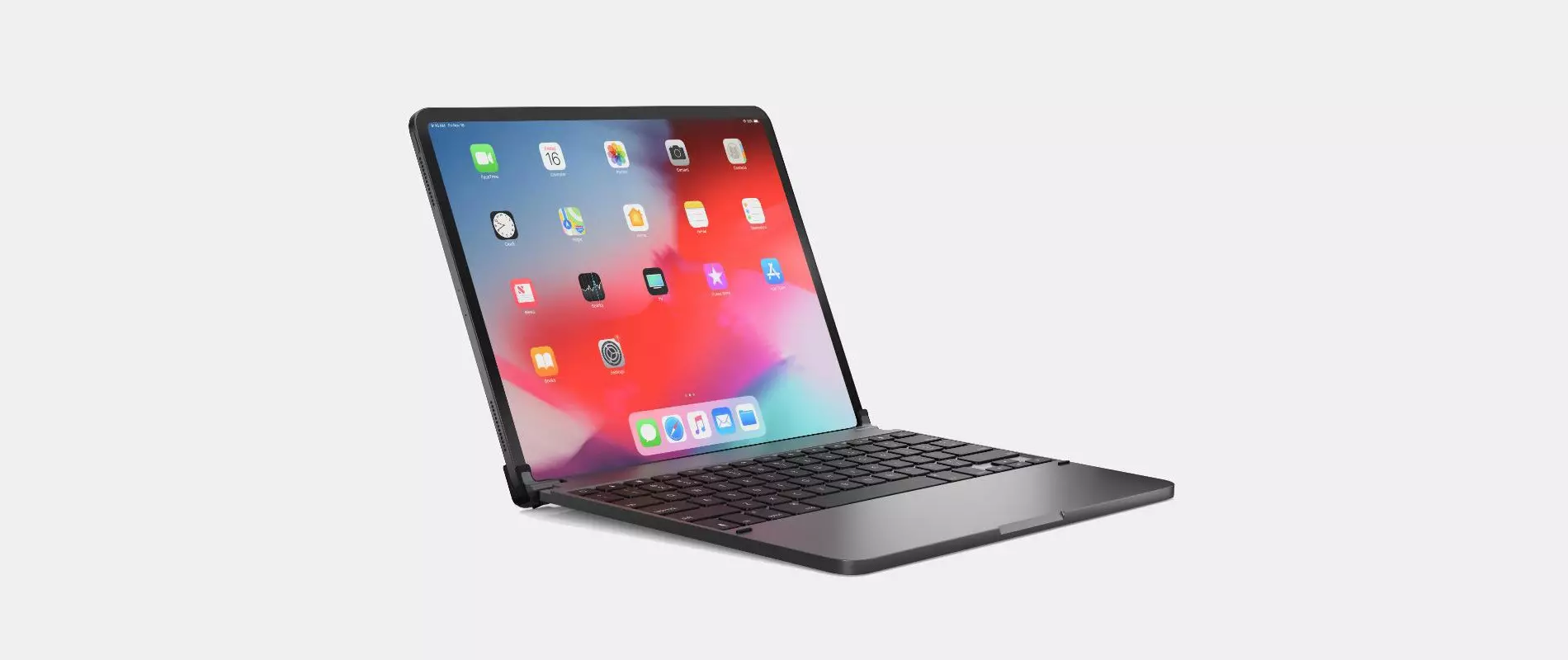 Cas ar do iPad Pro leis an MacBook seo ag baint úsáide as an méarchlár seo. 5655_0