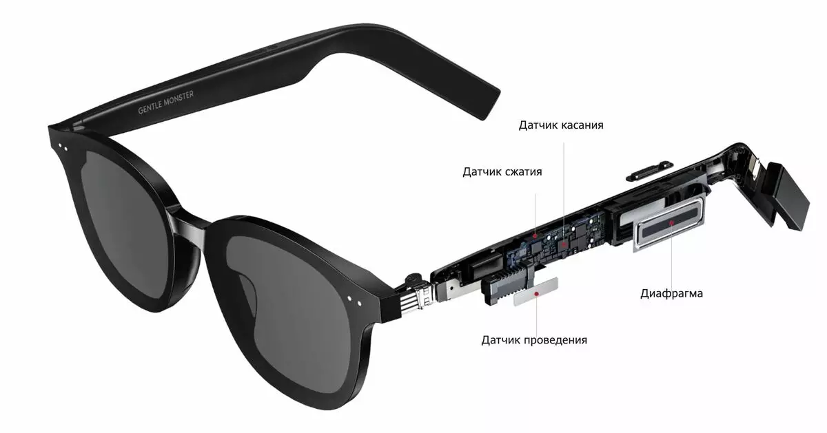 مرور کلی عینک با ساخته شده در آکوستیک های ساخته شده Huawei × هیولا هیولا ملایم II 586_7