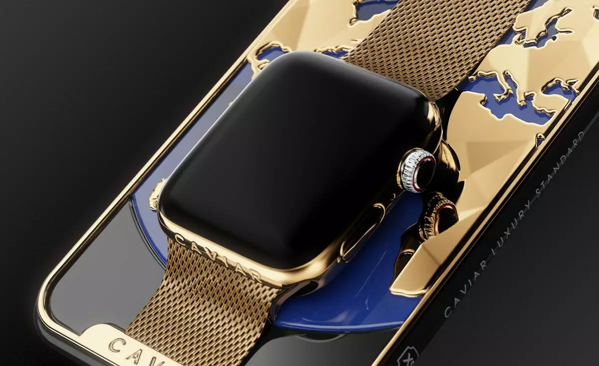 Ημέρα της ημέρας: iPhone XS με ενσωματωμένο Apple Watch S4 για $ 21.000 5879_0