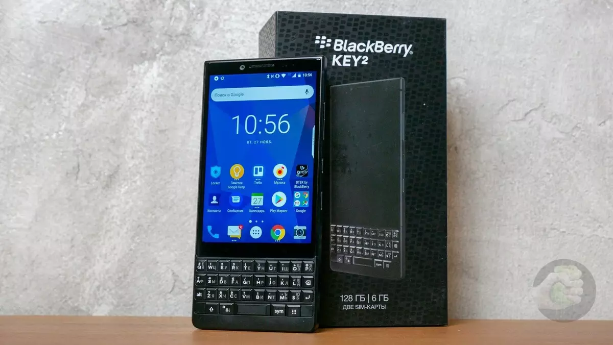 Blader BlackBerry Key2: in de glorie van push-button tradities 5939_4