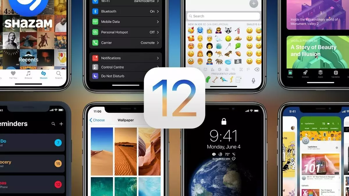 iOS 12.1 ထွက်လာ၏။ ကျွန်ုပ်တို့သည် Emoji အသစ်ကို update လုပ်ပြီးပေးပို့ပါ 6079_0