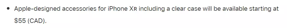 Apple će osloboditi transparentan silikonski slučaj za iPhone XR za 42 dolara 6162_1