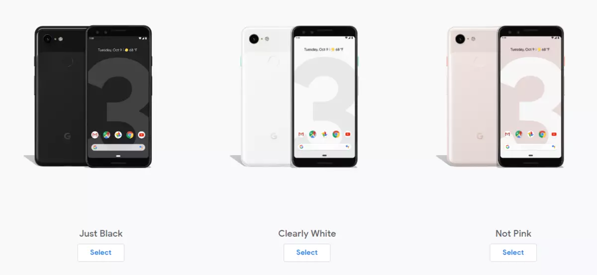 Google són tímids: Pixel XL 3 i 3 es presenten. 6185_3