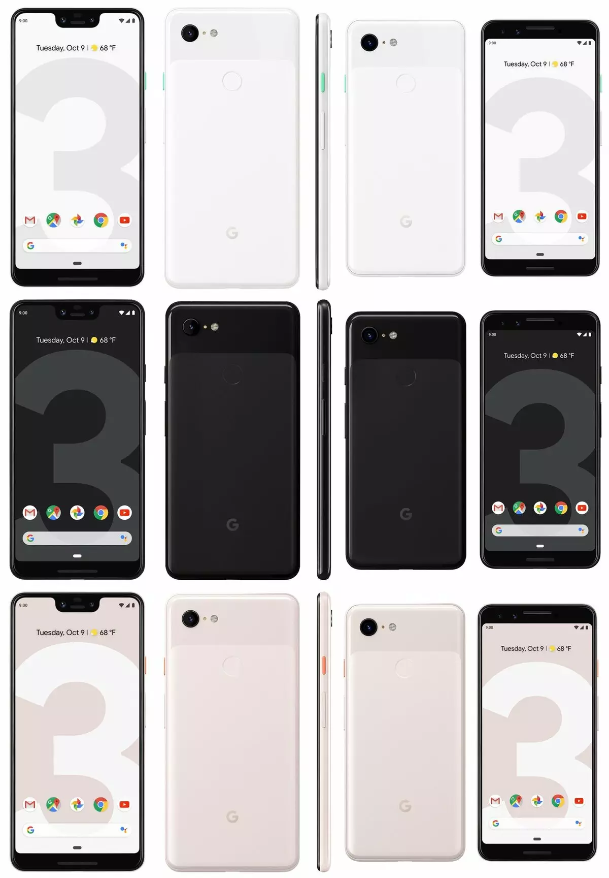 Google are shy: Pixel 3 and 3 XL are presented. 6185_9