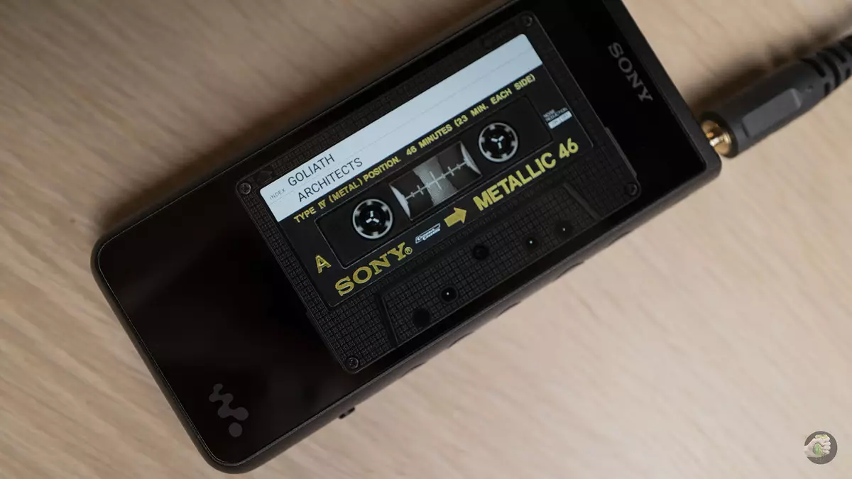 Walkman ມາ: ການທົບທວນ Player-ZX507 ຂອງ Sony NW-ZX507 641_8