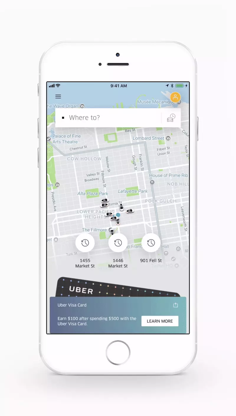 Uber dixwaze bikarhênerên li ser scooters û bisîkletan veguhezîne 6425_1