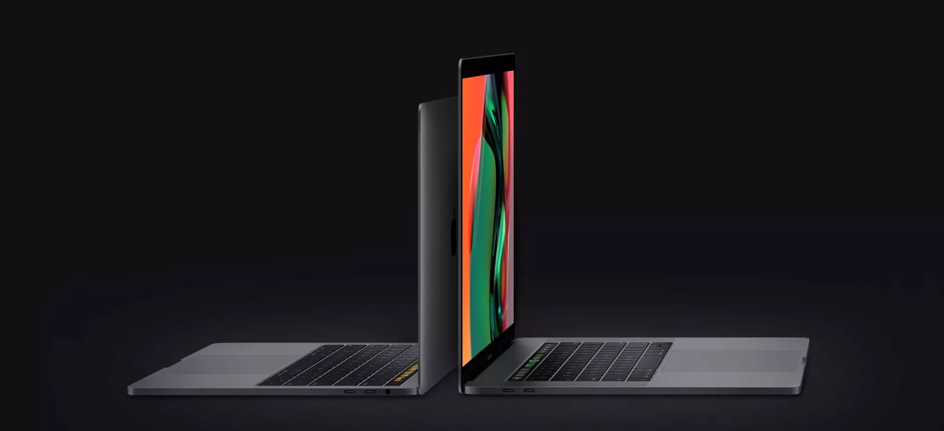 Apple An sabunta Macbook Pro: iko, tretone da keyboards 6675_0