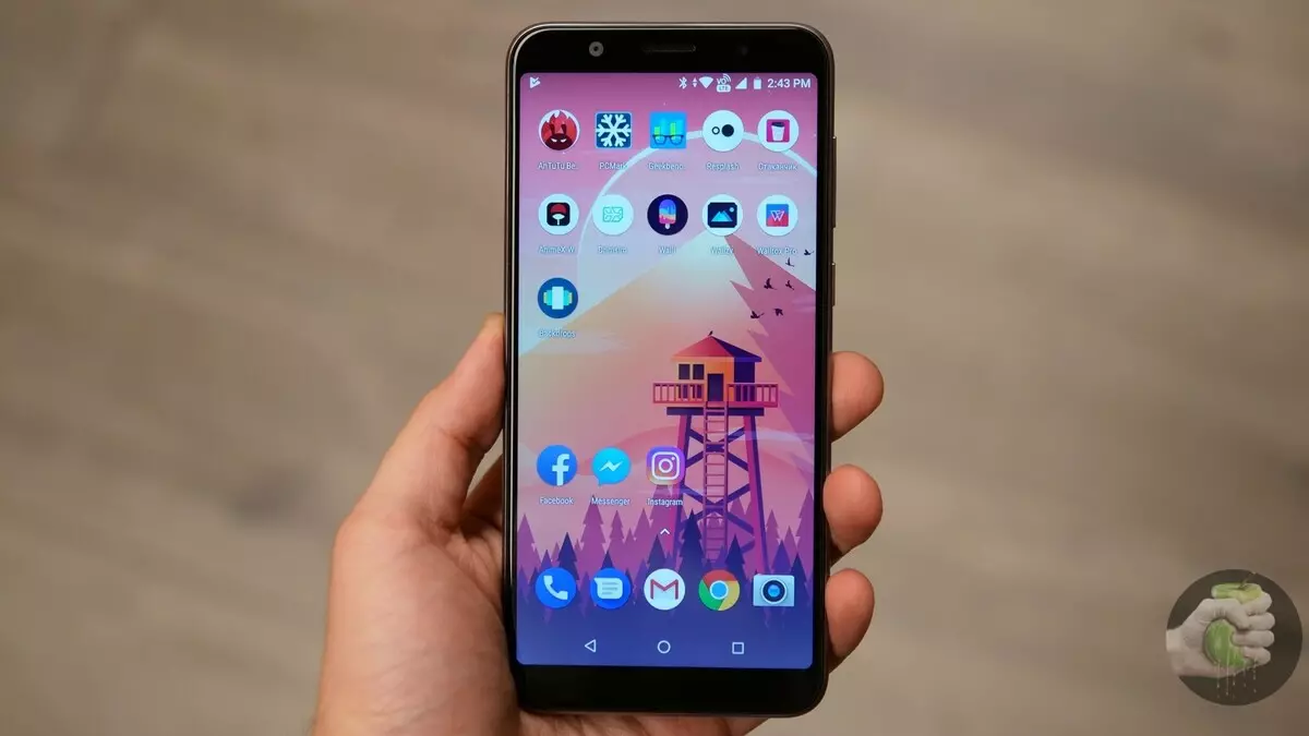 Akopọ Asus Zenfone Max Pro (M1): Akikanju arin 6727_12