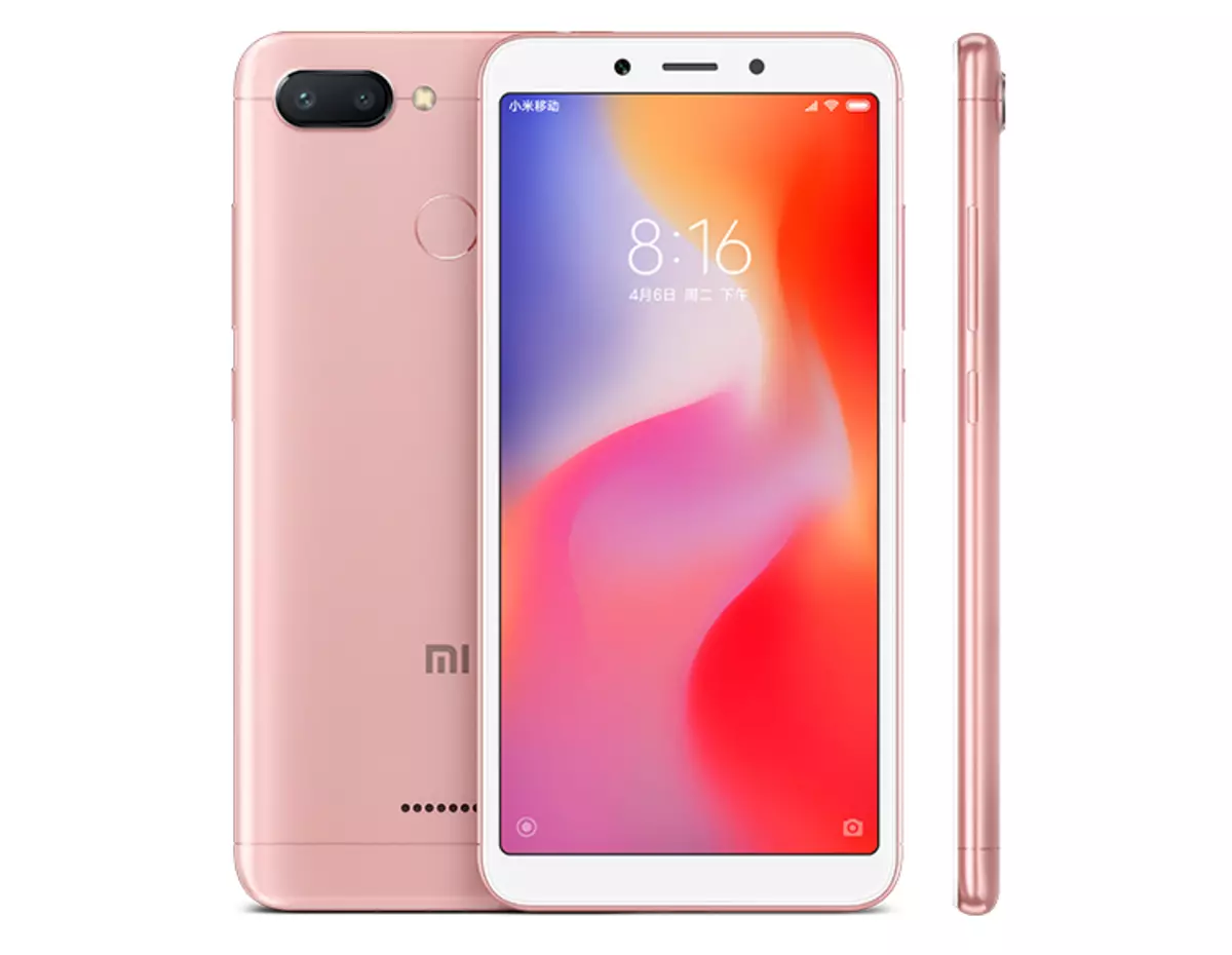 Lub Xiaomi Redmi 6 thiab 6A cov neeg ua haujlwm hauv xeev. Dab tsi tshiab? 6867_3