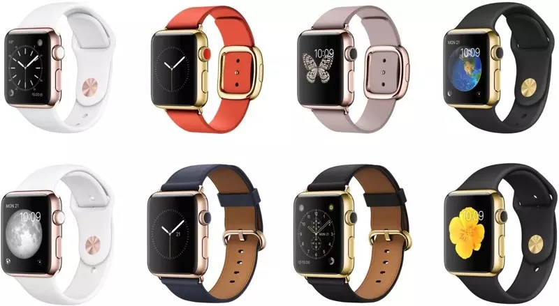 Fyrsti Apple Watch er alveg gamaldags. Golden útgáfa fyrir $ 17.000 líka 6890_1