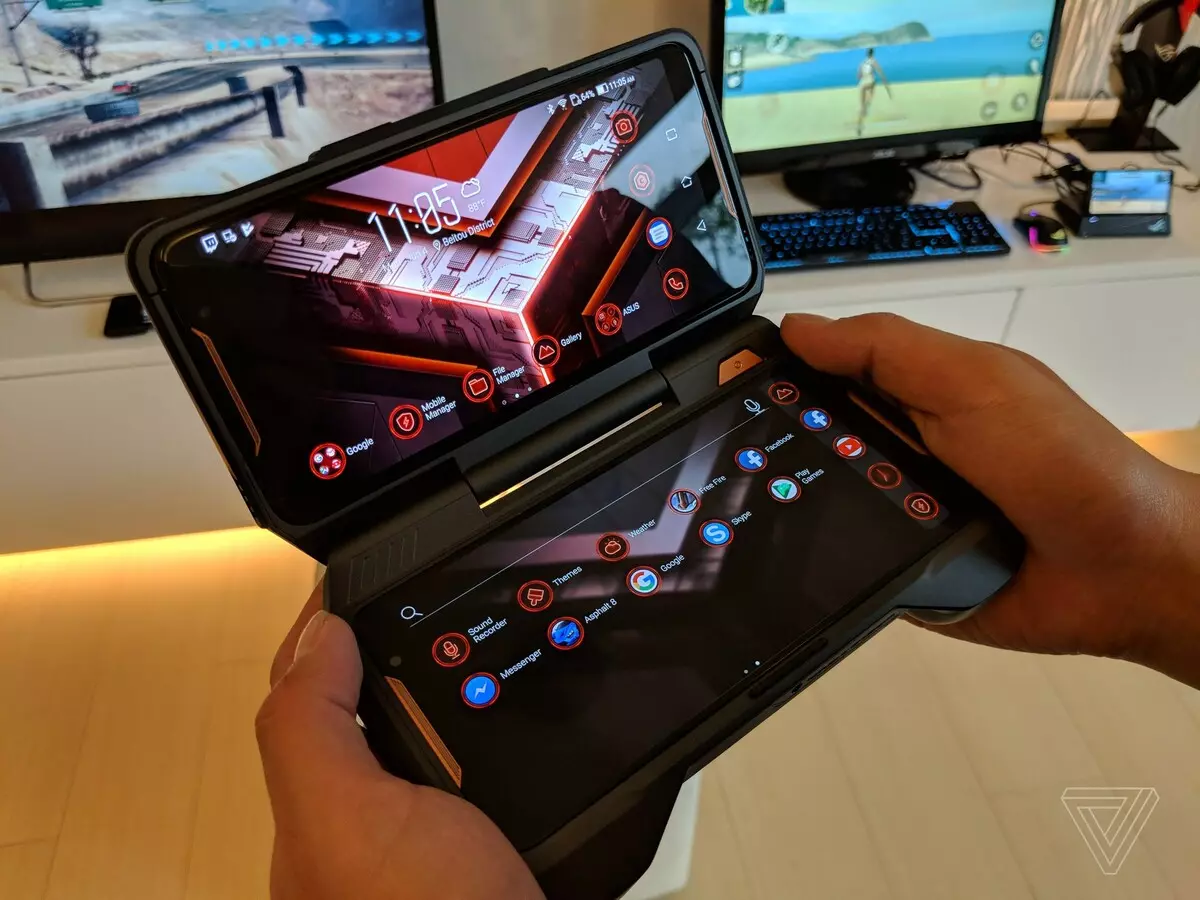 Asus bir oyun smartphone rog telefon yayınladı 6912_2