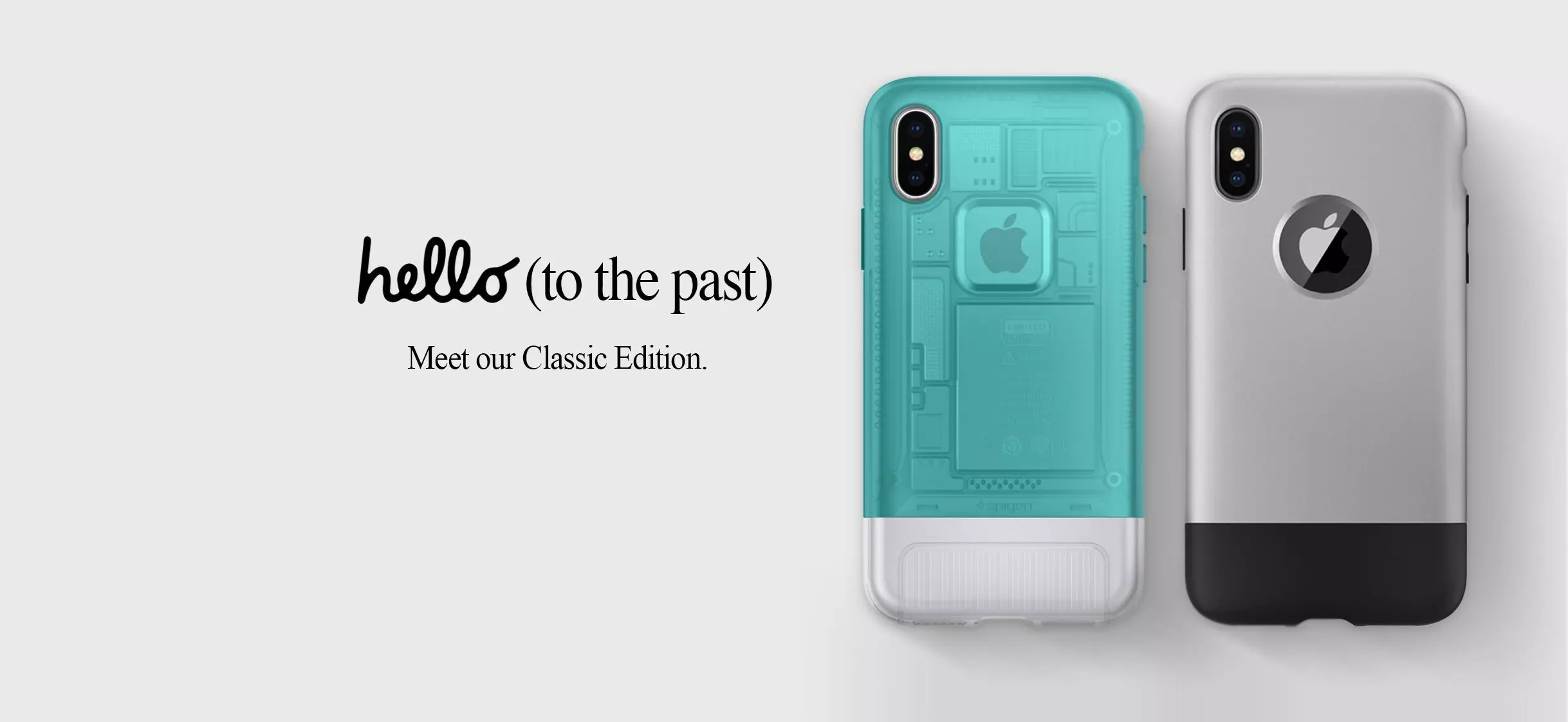 The thing of the day: Case for iPhone X in the style of the original iPhone and the first aimak 7025_0